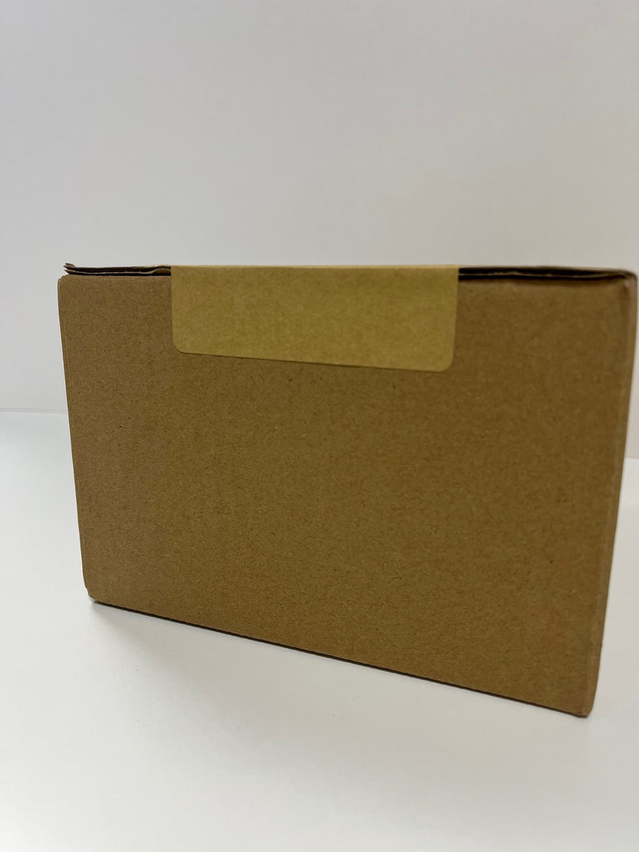 Kraft Paper Seals - 50mm x 88mm (1000 per Roll) – Allthingssticky