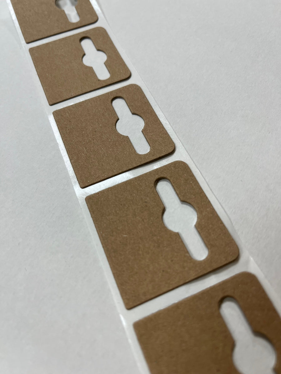 Euro Hooks - Self Adhesive Brown Hang Tabs – Allthingssticky